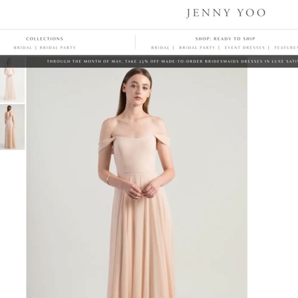 Jenny Yoo | Dresses | Jenny Yoo Bridesmaids Dress | Poshmark